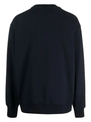 Mcm Logo-appliqué Bouclé Sweatshirt