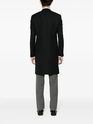 Canali Single-breasted Wool Suit - Black