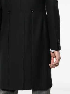 Canali Single-breasted Wool Suit - Black