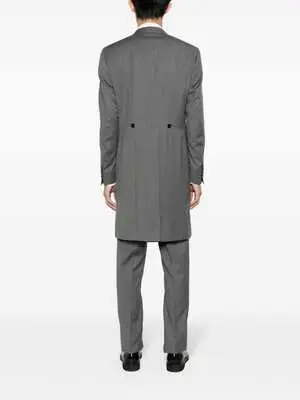 Canali Single-breasted Wool Suit - Grey