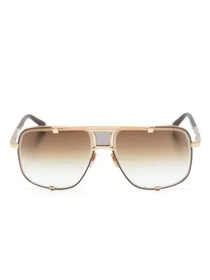 Dita Mach-five Pilot Sunglasses - Gold