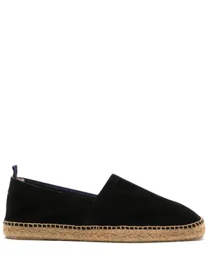 CastaÑer Pablo Suede Espadrilles - Black