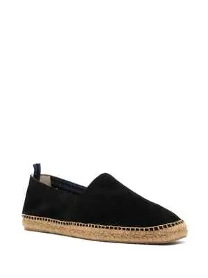 CastaÑer Pablo Suede Espadrilles - Black