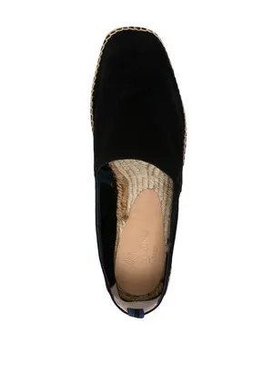 CastaÑer Pablo Suede Espadrilles - Black