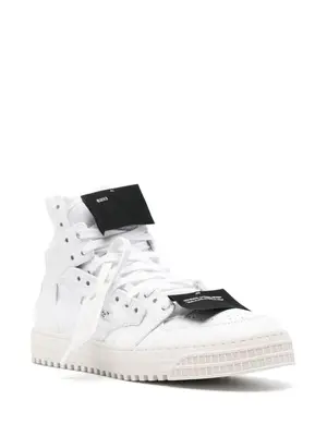 Off-White 3.0 Off Court Leather Sneakers