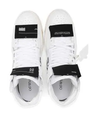 Off-White 3.0 Off Court Leather Sneakers