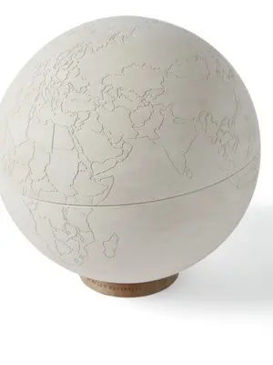 Brunello Cucinelli Engraved Stone Globe