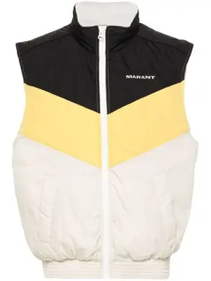 MARANT Bruce Padded Vest - Neutrals