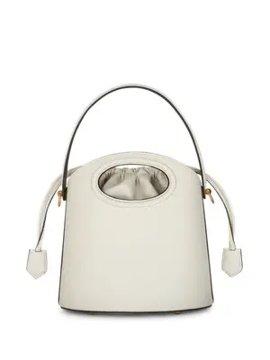 Etro Medium Saturno Bucket Bag - White