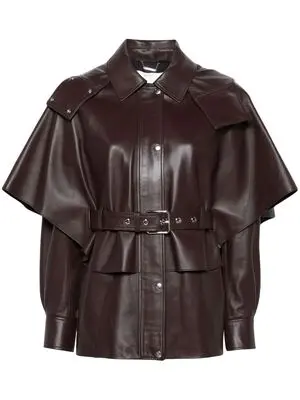 Chloé Layered Leather Jacket