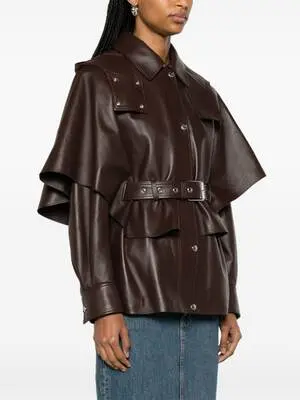 Chloé Layered Leather Jacket