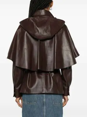 Chloé Layered Leather Jacket