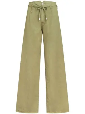 Etro Pegaso-embroidered Wide-leg Jeans