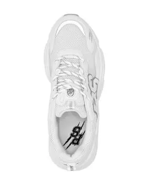 PLEIN SPORT Lo-top Logo-patch Sneakers - White