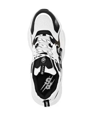 PLEIN SPORT Lo-top Logo Patch Sneakers - White