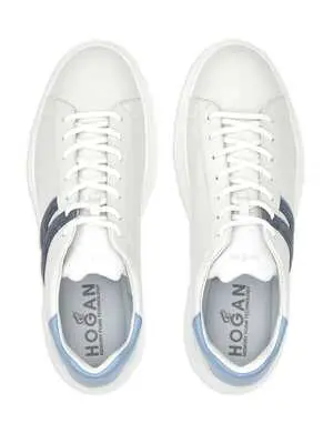 Hogan Lace-up Leather Sneakers