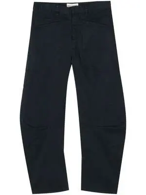 NILI LOTAN Shon Wide-leg Trousers - Blue