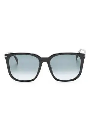 DB EYEWEAR BY DAVID BECKHAM Oversize-frame Sunglasses - Black