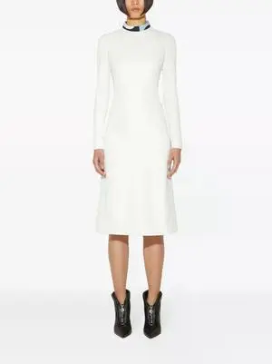 Emilio Pucci Contrast-collar Midi Dress