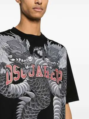 Dsquared2 Logo-print Cotton T-shirt