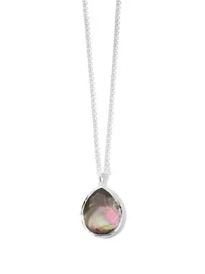 Ippolita Sterling Rock Candy® Teardrop Black Shell Necklace