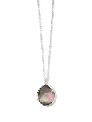Ippolita Sterling Rock Candy® Teardrop Black Shell Necklace