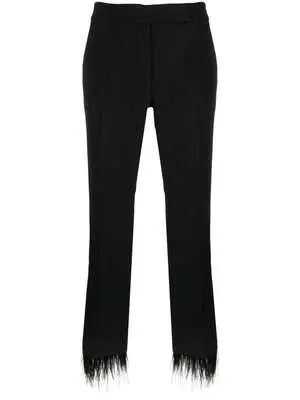 Michael Kors Feather-trim Trousers