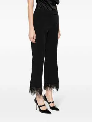 Michael Kors Feather-trim Trousers