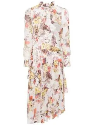 Zimmermann Matchmaker Tiered Midi Dress