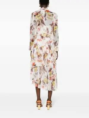 Zimmermann Matchmaker Tiered Midi Dress