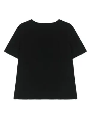 JOSEPH Rubin Crepe-de-soie T-shirt - Black
