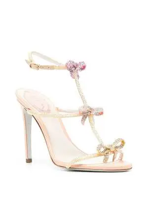 Rene Caovilla Caterina 100mm Leather Sandals