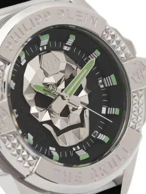 Philipp Plein The Skull 44mm Watch - Black