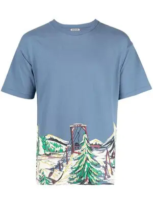 BODE Ski Lift Cotton T-shirt