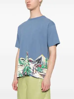 BODE Ski Lift Cotton T-shirt