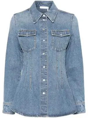 Chloé Corset-style Denim Shirt