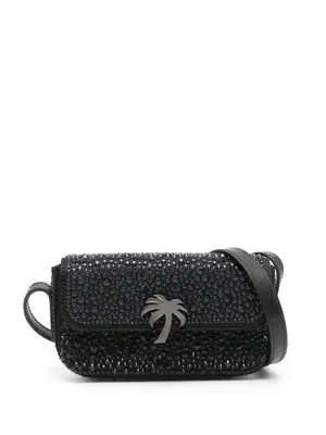 Palm Angels Silver Tone Shoulder Bags