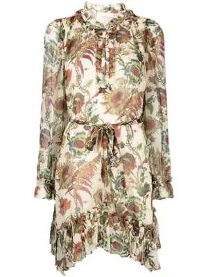 Flared Silk Dresses