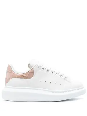 Alexander McQueen Oversized Crocodile-embossed Sneakers