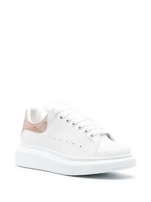 Alexander McQueen Oversized Crocodile-embossed Sneakers