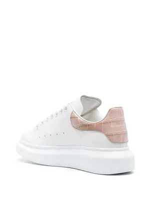 Alexander McQueen Oversized Crocodile-embossed Sneakers