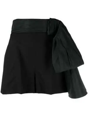 Alexander McQueen Bow-detail Tailored Shorts