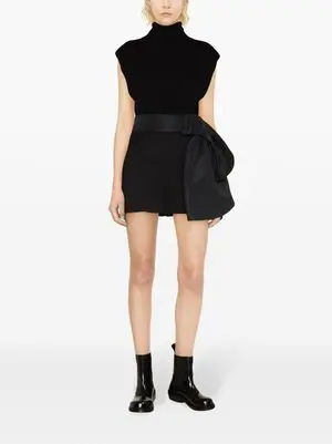 Alexander McQueen Bow-detail Tailored Shorts