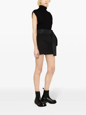 Alexander McQueen Bow-detail Tailored Shorts