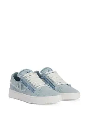 GIUSEPPE ZANOTTI Leather Low-top Sneakers