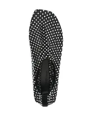 Christopher Esber Minette Ballerina Flats - Black