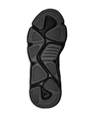PLEIN SPORT Lo-top Logo-patch Sneakers - Black
