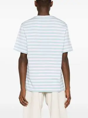 Versace Nautical Stripe Cotton T-shirt - Blue