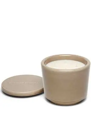 Brunello Cucinelli Logo-engraved Ceramic Candle - Neutrals