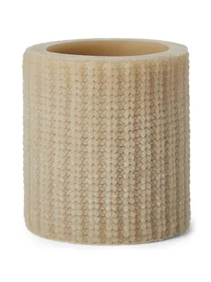 Brunello Cucinelli Small Knit-effect Wax Lantern - Neutrals